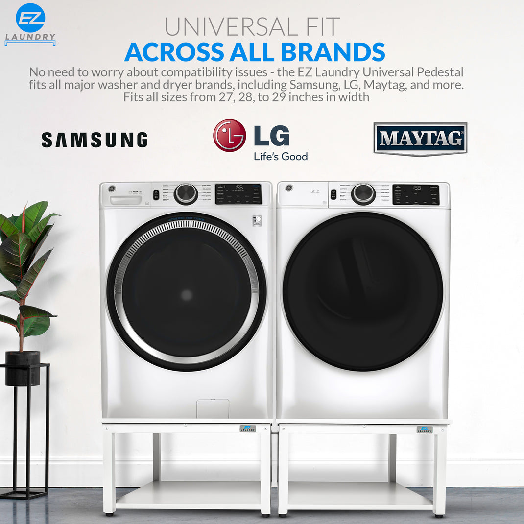 EZ Laundry Elevates Laundry Experience Universal Pedestal Drain Pan ...